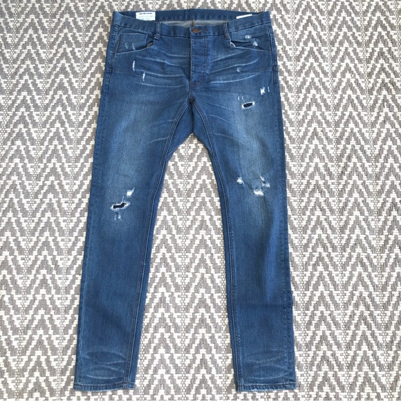 One Teaspoon | Jeans | Man X One Teaspoon Mr Bones Bleu Sabbath Low ...